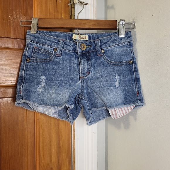 Mudd | Bottoms | Mudd Girls Stars Stripes Cut Off Jean Shorts | Poshmark